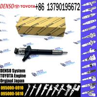 China Common Rail Fuel Injector 095000-6230 095000-7640 095000-7280 095000-6910 For TOYOTA 23670-0R170 23670-09140 for sale