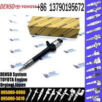 China Injector Nozzle 23670-0R030 23670-09240 Injector For Toyota 1AD-FTV Common Rail Injector 095000-6410 095000-6960 for sale