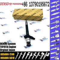 China 2AD-FTV Diesel Fuel Nozzle Injector 095000 7240 0950007240 Common Rail Injector 095000-7240 For Toyota for sale