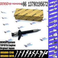 China 2AD-FTV Diesel Fuel Nozzle Injector 095000 7240 0950007240 Common Rail Injector 095000-7240 For Toyota for sale