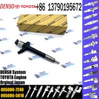 China 2AD-FTV Diesel Fuel Nozzle Injector 095000 7240 0950007240 Common Rail Injector 095000-7240 For Toyota for sale