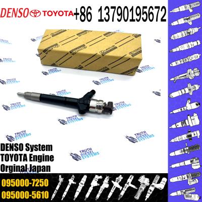 China Common Rail Injector 095000-7250 095000-7600 095000-7610 For 1VD Diesel Nozzle Assembly for sale