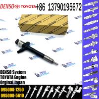 China Common Rail Injector 095000-7250 095000-7600 095000-7610 For 1VD Diesel Nozzle Assembly for sale