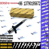 China Common Rail Injector 095000-7250 095000-7600 095000-7610 For 1VD Diesel Nozzle Assembly for sale