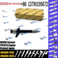 China Common Rail Injector 095000-7250 095000-7600 095000-7610 For 1VD Diesel Nozzle Assembly for sale