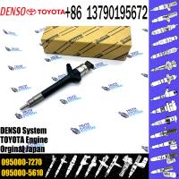 China Diesel Common Rail Fuel Injector 095000-7640 095000-7630 095000-7280 095000-7270 For TOYO-TA 23670-0R170 23670-09290 for sale