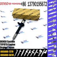 China Diesel Common Rail Fuel Injector 095000-7640 095000-7630 095000-7280 095000-7270 For TOYO-TA 23670-0R170 23670-09290 for sale