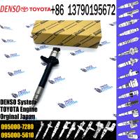 China Diesel Common Rail Fuel Injector 095000-7640 095000-7630 095000-7280 095000-7270 For TOYO-TA 23670-0R170 23670-09290 for sale