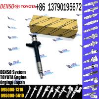 China Diesel Fuel Injector Common Rail Injector 095000-7310 23670-09240 2367009240 for sale