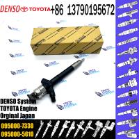 China Diesel Common Rail Injector Nozzle 095000-7330 23670-09230 For TOY0TA RAV4 2.0 D Engine for sale