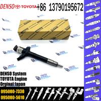 China Diesel Common Rail Injector Nozzle 095000-7330 23670-09230 For TOY0TA RAV4 2.0 D Engine for sale