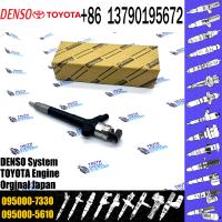 China Diesel Common Rail Injector Nozzle 095000-7330 23670-09230 For TOY0TA RAV4 2.0 D Engine for sale