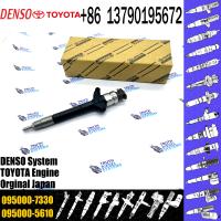 China Diesel Common Rail Injector Nozzle 095000-7330 23670-09230 For TOY0TA RAV4 2.0 D Engine for sale