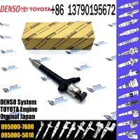 China Injector Nozzle 23670-0R160 095000-7600 Injector For Toyota 2AD-FTV Avensis Common Rail Injector 23670-0R160 095000-7600 for sale