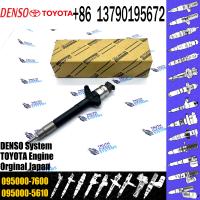 China Injector Nozzle 23670-0R160 095000-7600 Injector For Toyota 2AD-FTV Avensis Common Rail Injector 23670-0R160 095000-7600 for sale
