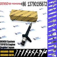 China Injector Nozzle 23670-0R160 095000-7600 Injector For Toyota 2AD-FTV Avensis Common Rail Injector 23670-0R160 095000-7600 for sale
