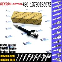 China Common Rail Diesel Fuel Injector Nozzle 23670-09260 095000-7610 for sale