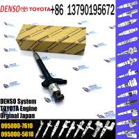 China Common Rail Diesel Fuel Injector Nozzle 23670-09260 095000-7610 for sale