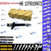 China Common Rail Diesel Fuel Injector Nozzle 23670-09260 095000-7610 for sale