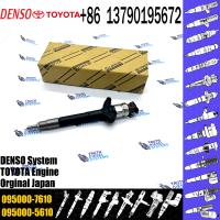 China Common Rail Diesel Fuel Injector Nozzle 23670-09260 095000-7610 for sale