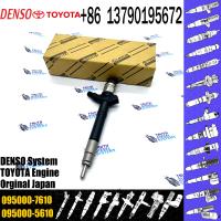 China Common Rail Diesel Fuel Injector Nozzle 23670-09260 095000-7610 for sale