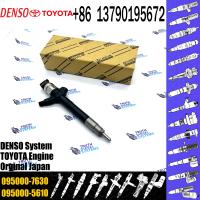 China Diesel Fuel Engine Injector 095000-7630 23670-0R170 Engine High Pressure Pump Engine Injection Injector 095000-7630 for sale