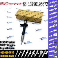 China Diesel Fuel Engine Injector 095000-7630 23670-0R170 Engine High Pressure Pump Engine Injection Injector 095000-7630 for sale