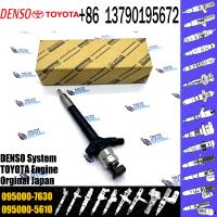 China Diesel Fuel Engine Injector 095000-7630 23670-0R170 Engine High Pressure Pump Engine Injection Injector 095000-7630 for sale