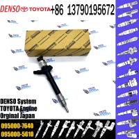 China High Quality Common Rail Injector 095000-7280 095000-7630 095000-7631 095000-7640 For 1VD Diesel for sale
