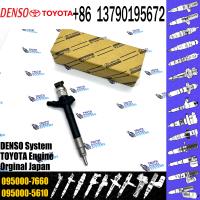 China Common Rail Fuel Injector 23670-0R190 Diesel Fuel Injector 095000-7660 Original Remain Injector 23670-0R190 for sale