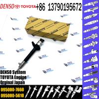 China Common Rail Fuel Injector 23670-0R190 Diesel Fuel Injector 095000-7660 Original Remain Injector 23670-0R190 for sale