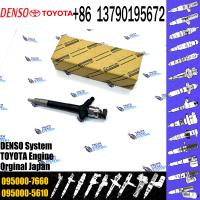 China Common Rail Fuel Injector 23670-0R190 Diesel Fuel Injector 095000-7660 Original Remain Injector 23670-0R190 for sale
