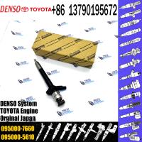 China Common Rail Fuel Injector 23670-0R190 Diesel Fuel Injector 095000-7660 Original Remain Injector 23670-0R190 for sale