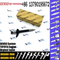 China Common Rail Fuel Injector 23670-0R190 Diesel Fuel Injector 095000-7660 Original Remain Injector 23670-0R190 for sale