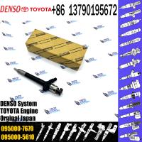 China DENSO Hilux Diesel Injector 23670-0R030 23670-0R140 23670-0R190 095000-7670 for sale