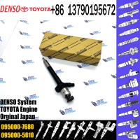 China New Diesel Fuel Injector 095000-7690 095000-7680 For TOYOTA 1AD-FTV 2AD-FTV 23670-09230 23670-09270 for sale