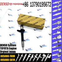 China 095000-7690 0950007690 Common Rail Injector DCRI107690 23670-09270 23670-0R050 For Toyota RAV4 2.0 D 1AD/2AD-FTV 095000- for sale