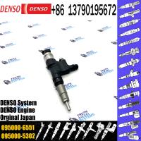 China High Quality Common Rail Injector 095000-6550 23670-E0190 095000-6551 For N04C Diesel Nozzle Assembly for sale