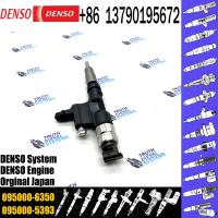 China Common rail injector 23670-E0050 095000-6350 for Hino 500 series for sale