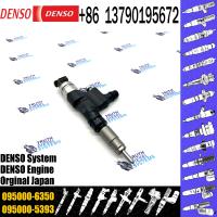 China Common rail injector 23670-E0050 095000-6350 for Hino 500 series for sale