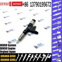 China Common rail injector 23670-E0050 095000-6350 for Hino 500 series for sale