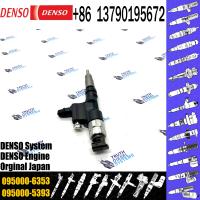 China Fuel Common Rail Injector 095000-6352 095000-6353 For SK200-8 SK210-8 Excavator J05E for sale