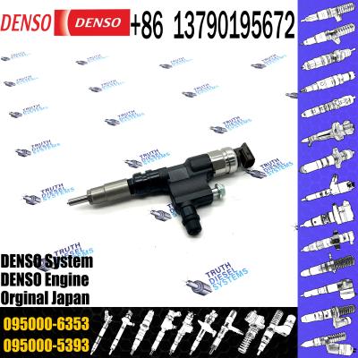 China Fuel Common Rail Injector 095000-6352 095000-6353 For SK200-8 SK210-8 Excavator J05E for sale