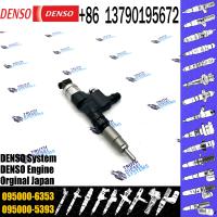 China Fuel Common Rail Injector 095000-6352 095000-6353 For SK200-8 SK210-8 Excavator J05E for sale