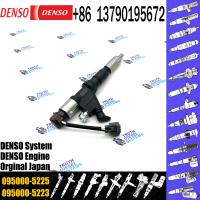 China Common rail injector 095000-5225 for Hino Fiat Trucks diesel fuel injectors 0950005225 for sale