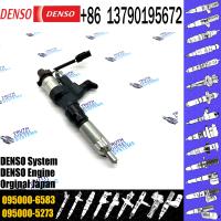 China Common rail fuel injector 095000-6581, 095000-6582, 095000-6583 for HINO J08E 330PS 23670-E0320 for sale
