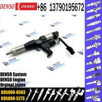 China Common rail fuel injector 095000-6581, 095000-6582, 095000-6583 for HINO J08E 330PS 23670-E0320 for sale