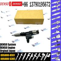 China Diesel Common Rail Injector 095000-6550 095000-6551 For HI-NO 300 N04C 23670-E0190 23670-78140 for sale
