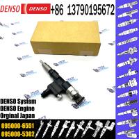 China Diesel Common Rail Injector 095000-6550 095000-6551 For HI-NO 300 N04C 23670-E0190 23670-78140 for sale