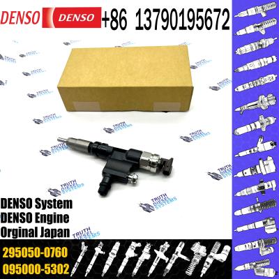 China Common Rail Fuel Injector 295050-0760 For HINO N04C EURO4 Dutro 300 Series 23670-E0380 Excavator for sale